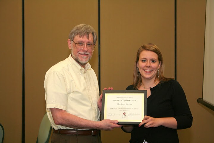 Department Recognizes Students and a History Alumnus at Annual Awards ...