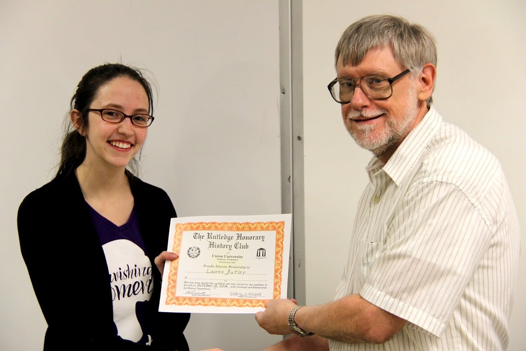 History Club Initiates Four New Members | News | Department of History ...