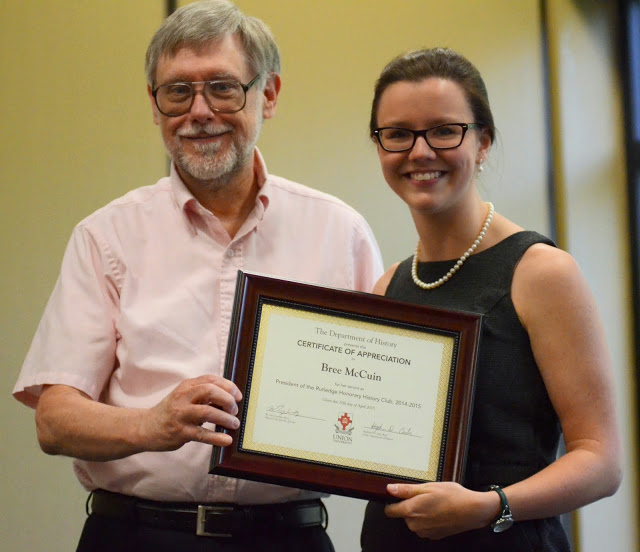 Department Recognizes Students, an Alumna, and Union’s President at ...