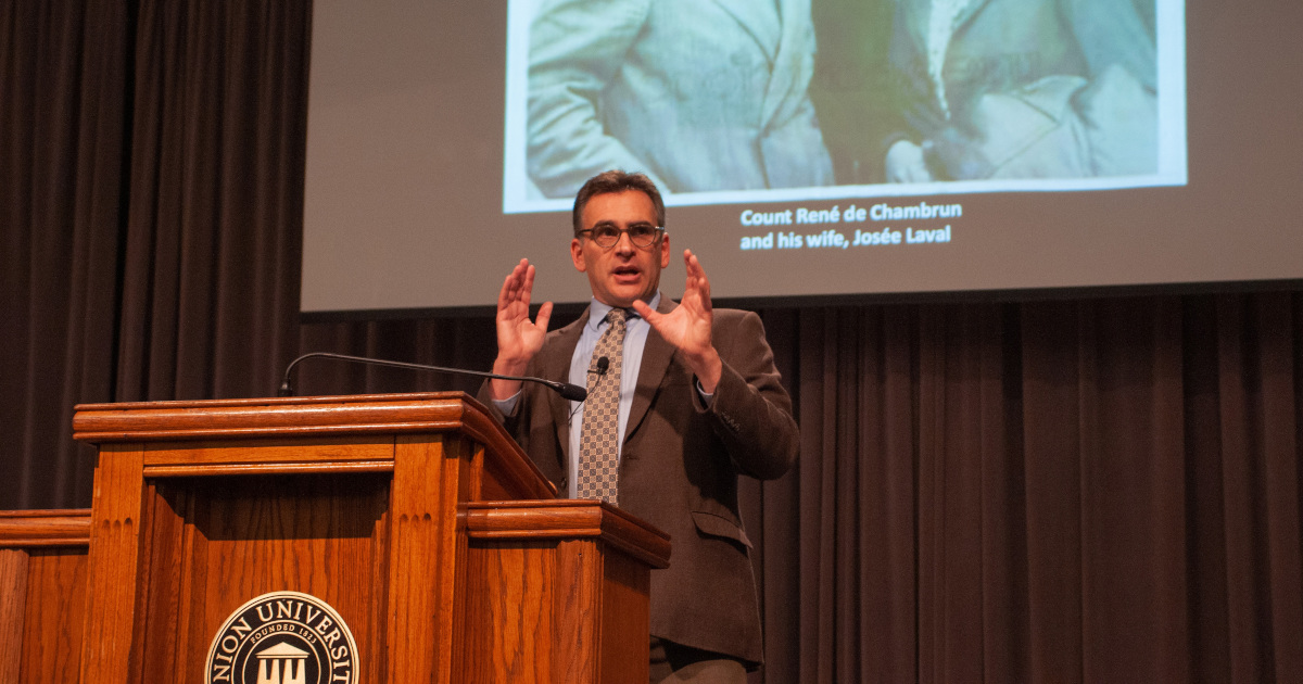 Neiberg speaks at 25th annual Carls-Schwerdfeger History Lecture - News ...