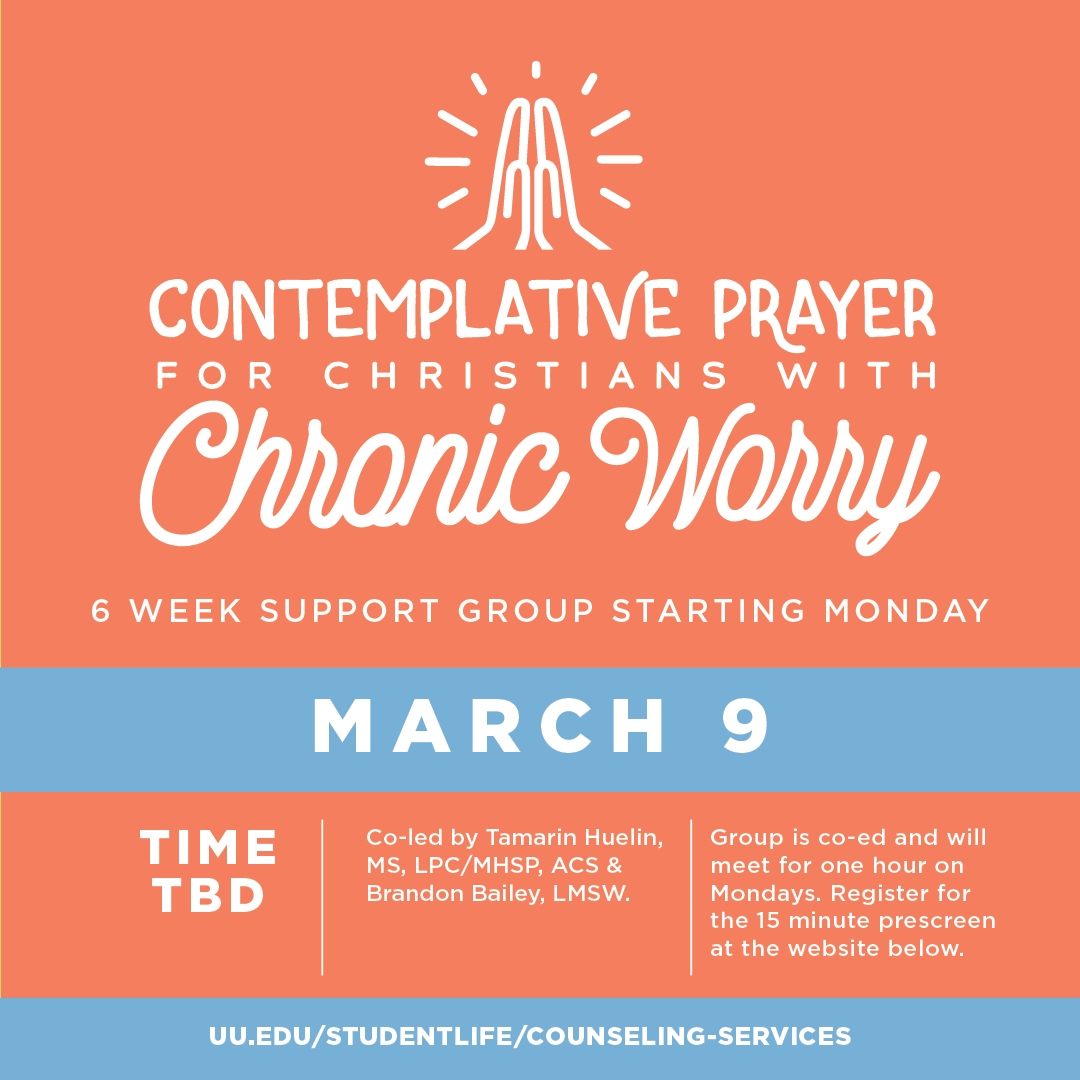 Contemplative Prayer for Christians with Chronic Worry Registration ...